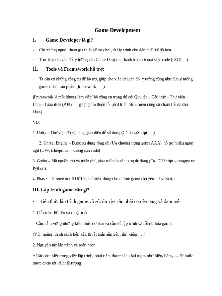 Game Development | PDF