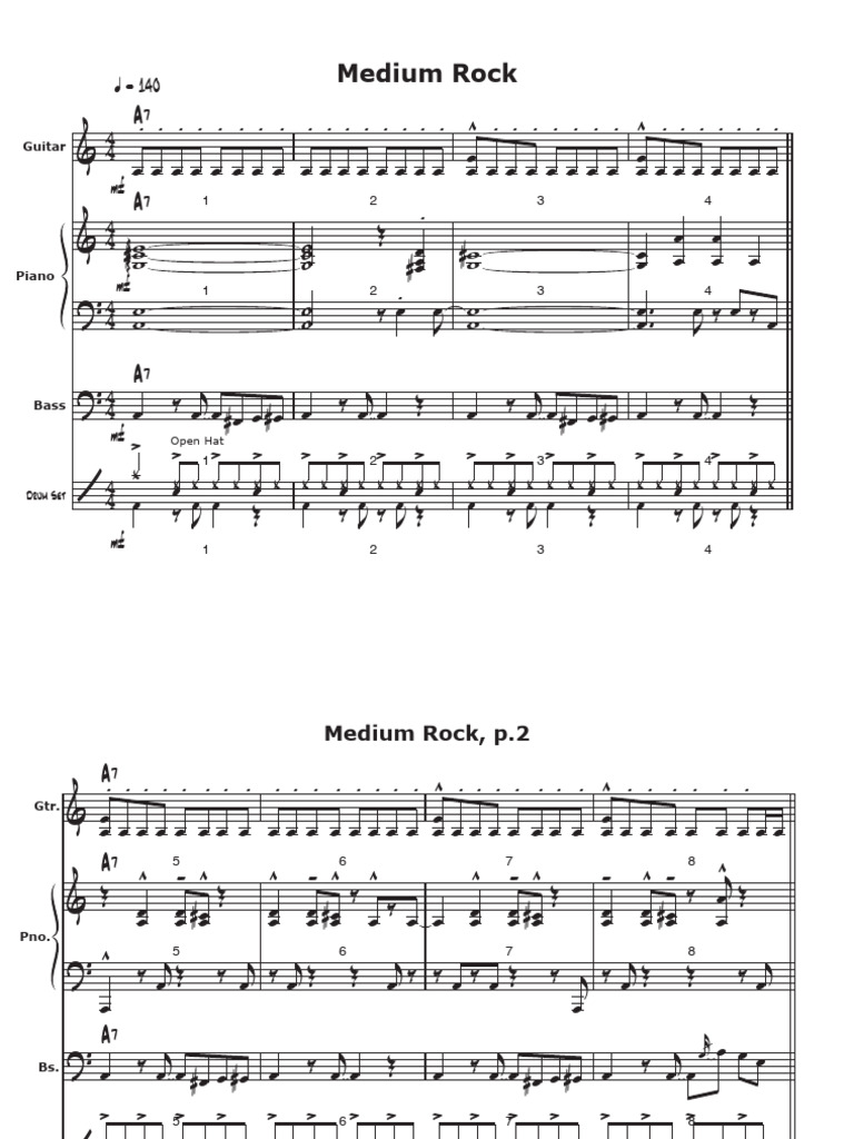 Med Rock Score GW | PDF