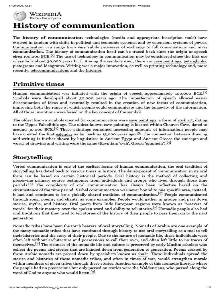 Evolution of Communication Methods | PDF | Writing | Telegraphy