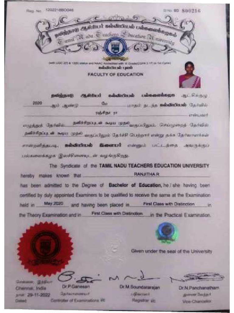 Bed Convocation | PDF