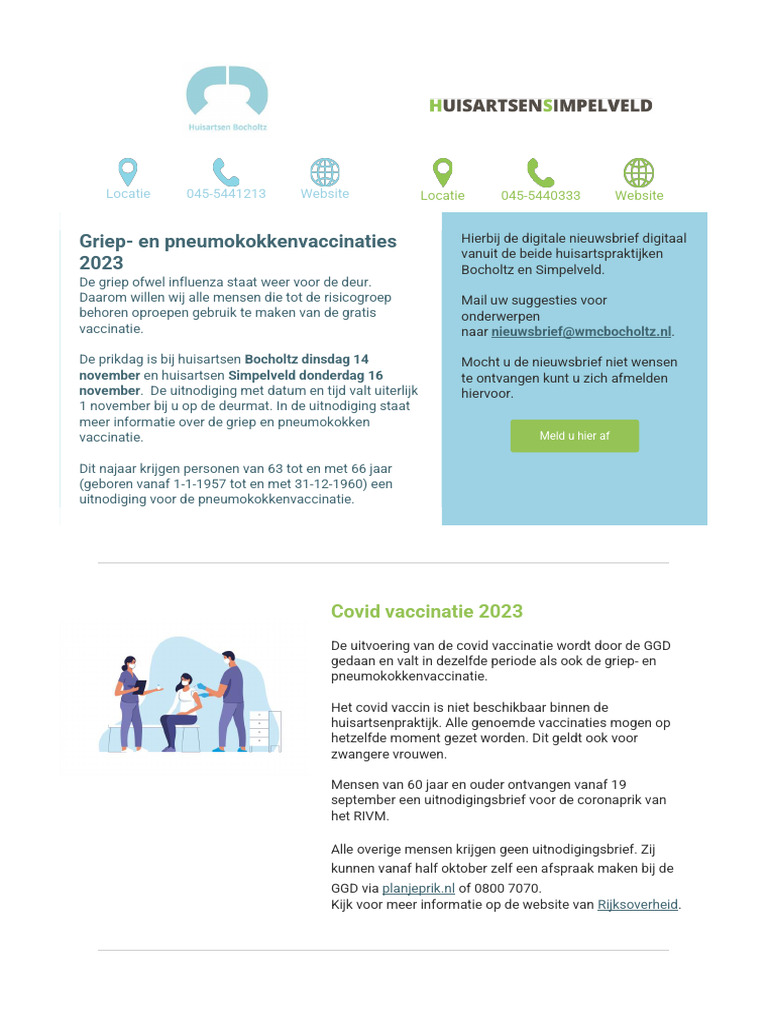 Nieuwsbrief Nov 2023 | PDF