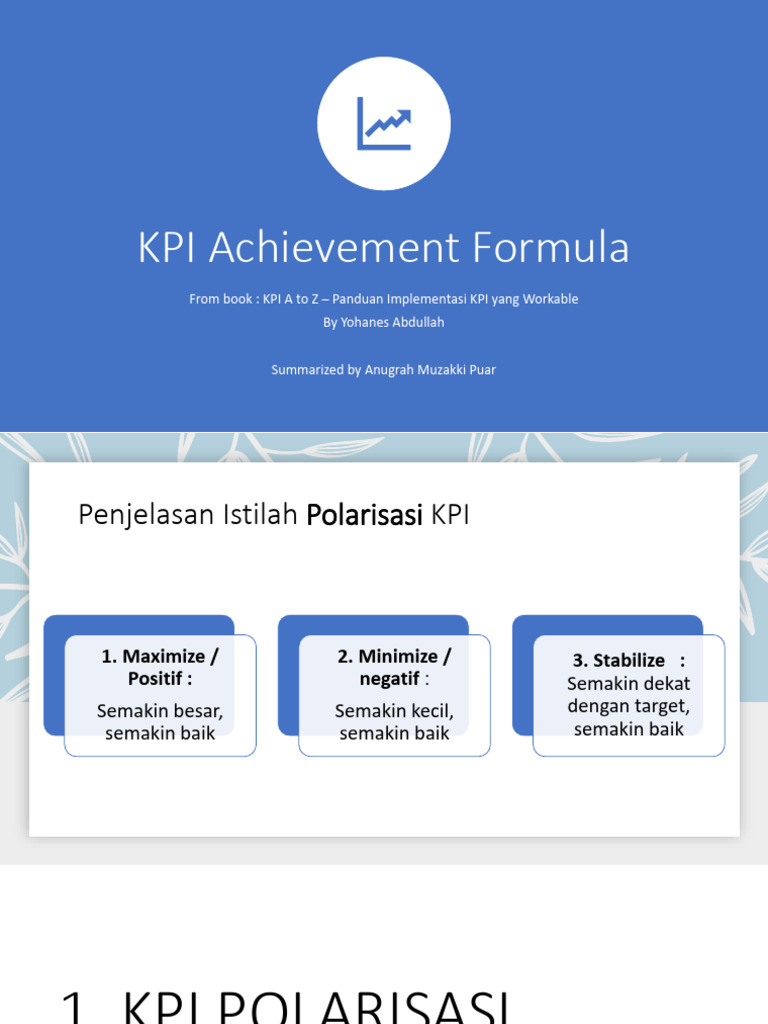 KPI Achievement Formula | PDF