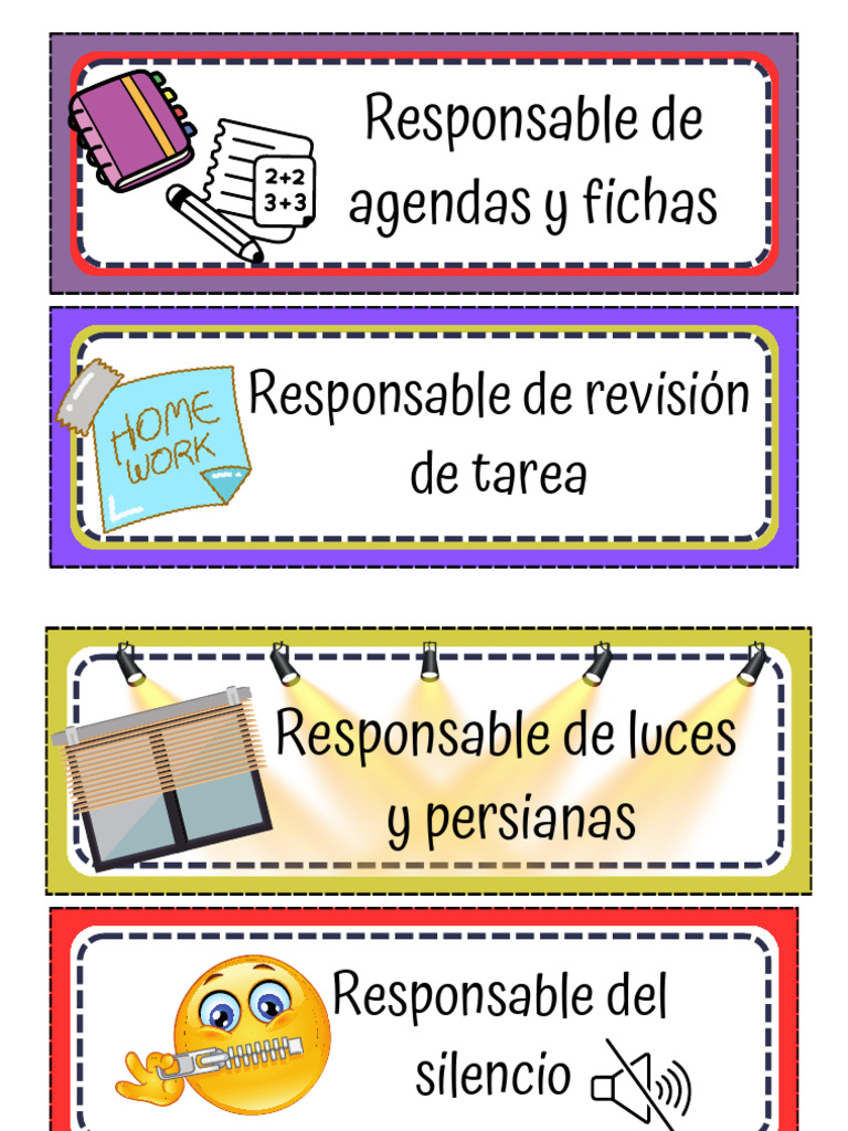 Tarjetas de Rutina | PDF