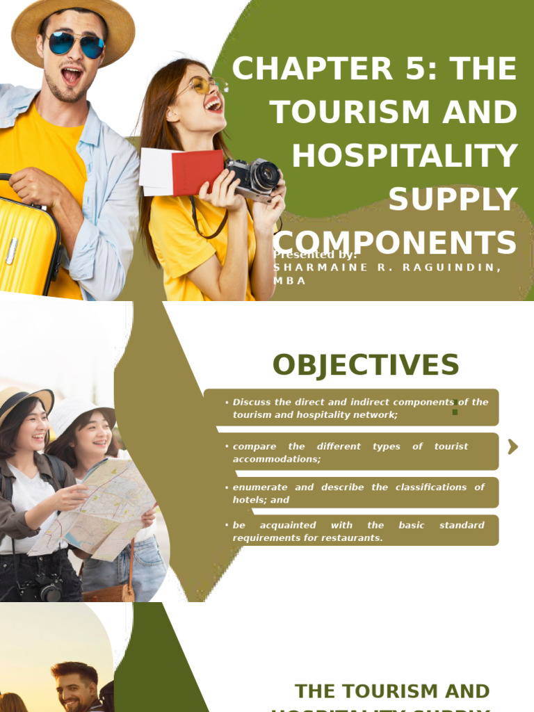 Components of Tourism and Hospitality | PDF | Hotel | Tourism