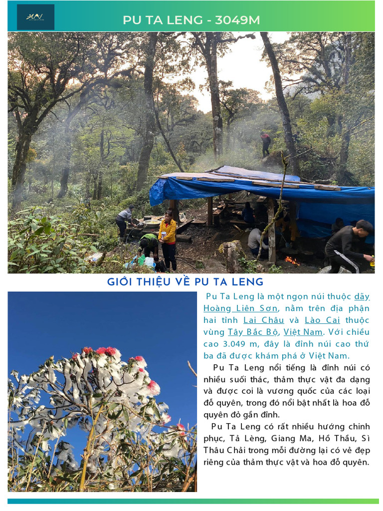 Pu Ta Leng 3049m | PDF