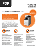 Canon imageRUNNER C359iF C259iF Brochure | PDF | Computer Security ...