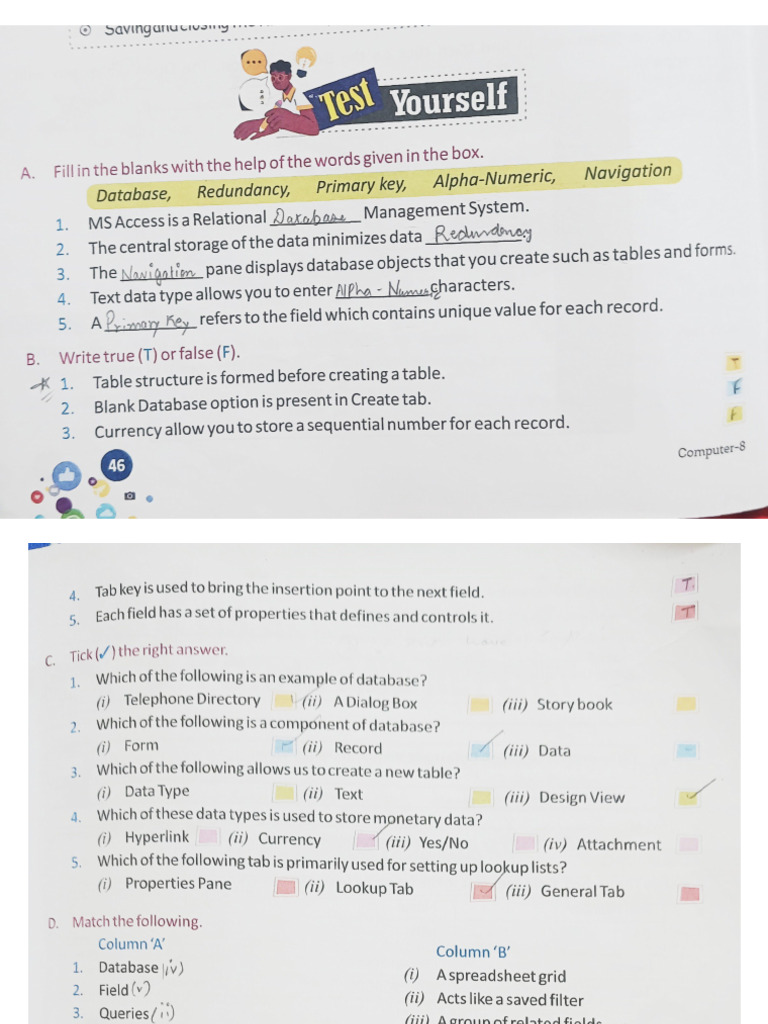 Ch-3,4,5 Back Ex | PDF
