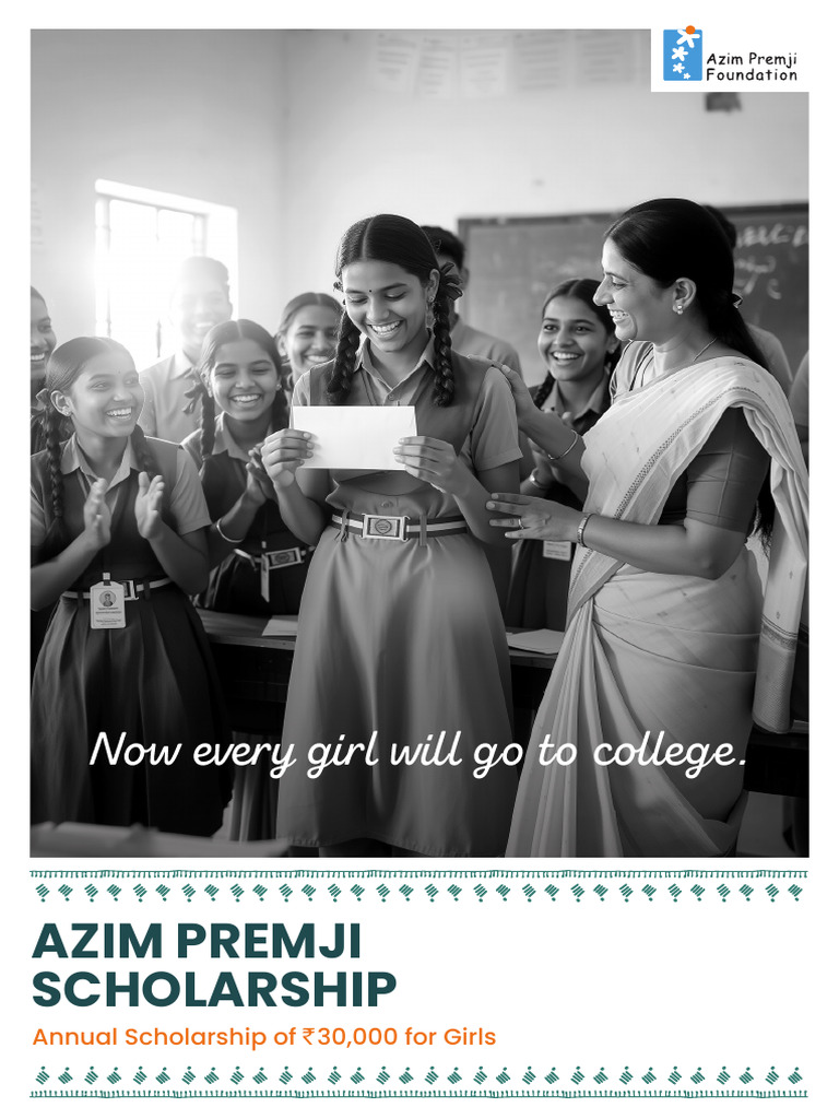 Azim Premji Scholarship for Girls 2025 | PDF | Educational Stages