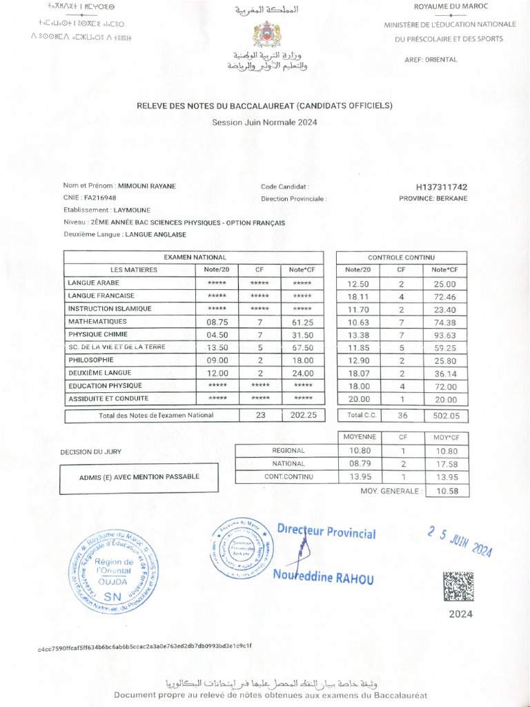 Releve Bac | PDF