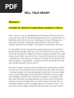 Vocabulary in The Tell-Tale Heart | PDF