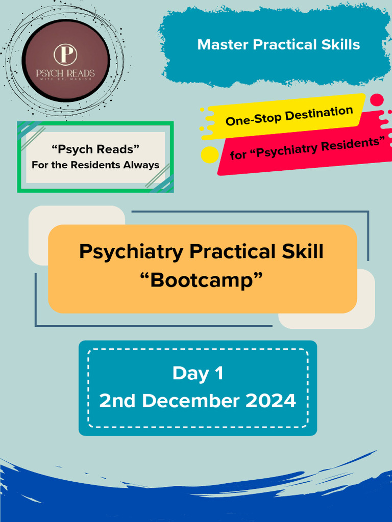 Boot Camp Day 1 Timetable | PDF | Health Care | Behavioural Sciences