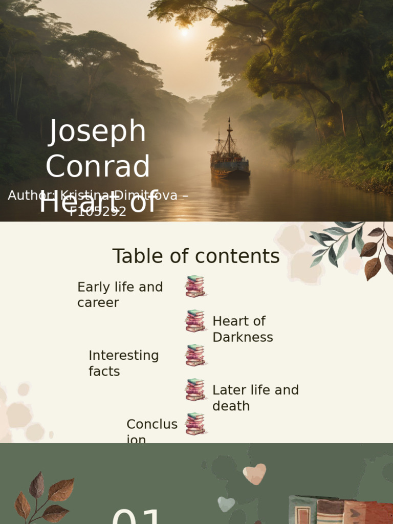 Joseph Conrad: Life and Heart of Darkness | PDF | Kurtz (Heart Of ...