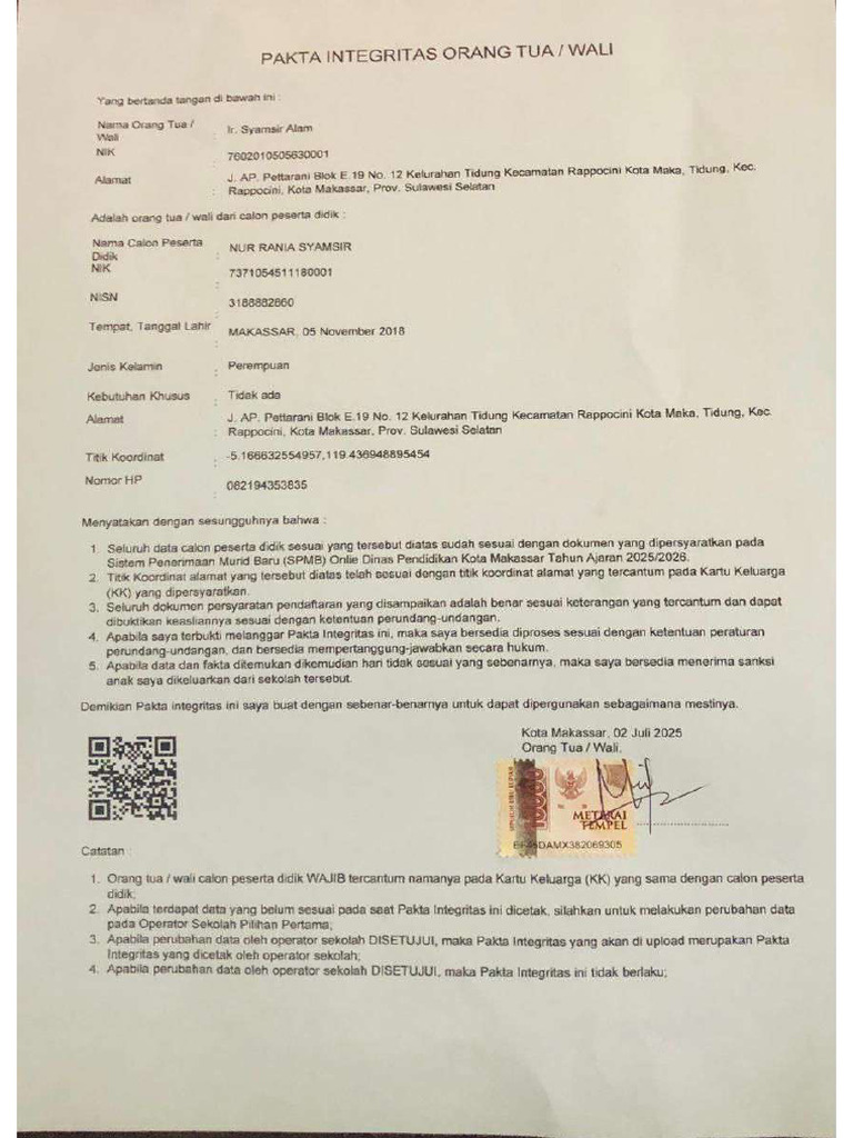 Fakta Integritas | PDF