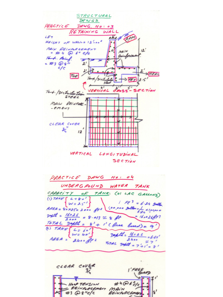 Structural Drawings | PDF