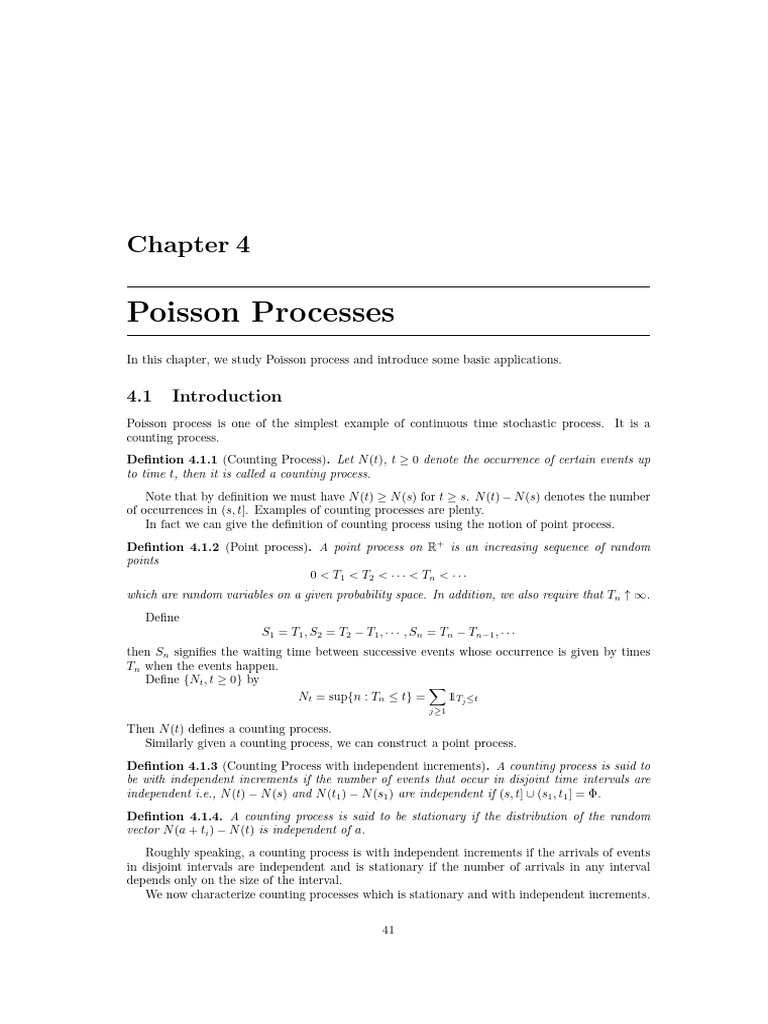 Poisson | PDF | Applied Mathematics | Mathematical Concepts