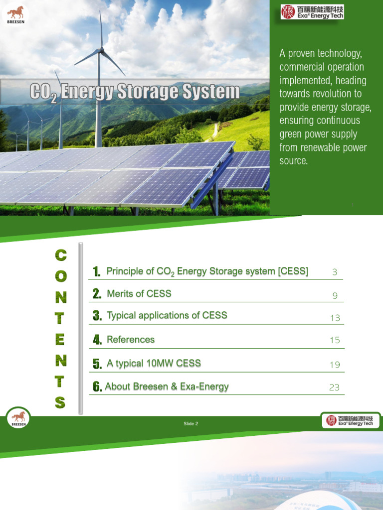 CESS Introduction | PDF | Energy Storage | Solar Power