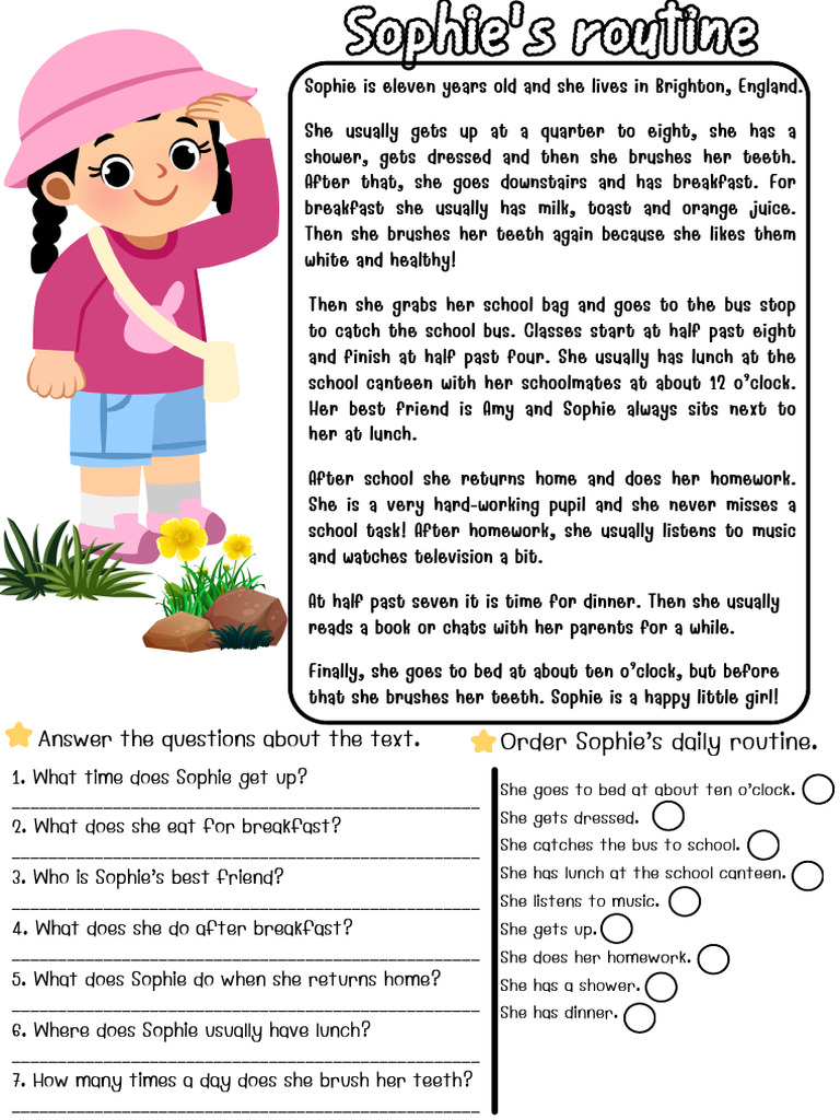Sophie S Daily Routine Pdf Pdf Chess Openings Chess