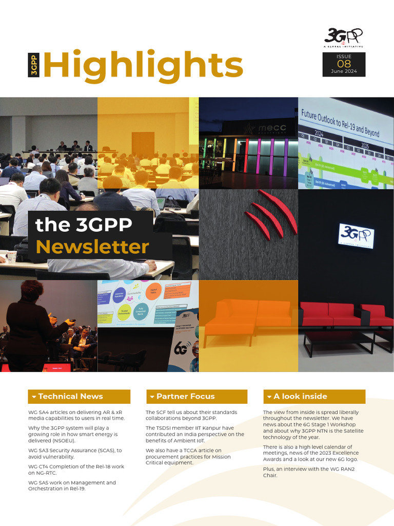 3GPP Highlights: June 2024 Edition | PDF | Augmented Reality | Computer ...