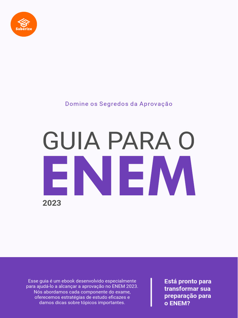 Guia Completo para o ENEM 2023 | PDF | Matemática | Sociologia