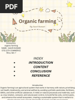 Organic Farming Project Class12 Economics | PDF