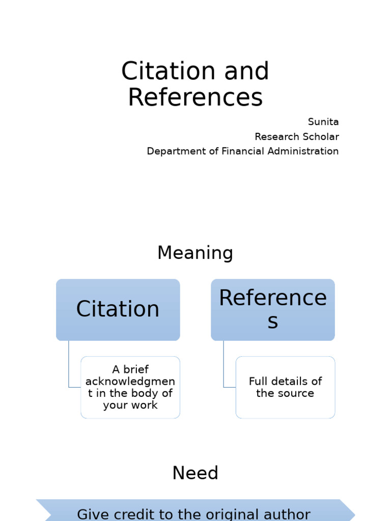 Citation and Referencing Guide | PDF | Citation | Note (Typography)