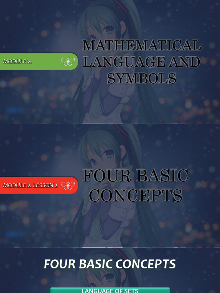 MMW Module 2 Lesson 2 3 PDF | PDF | Set (Mathematics) | Element (Mathematics)