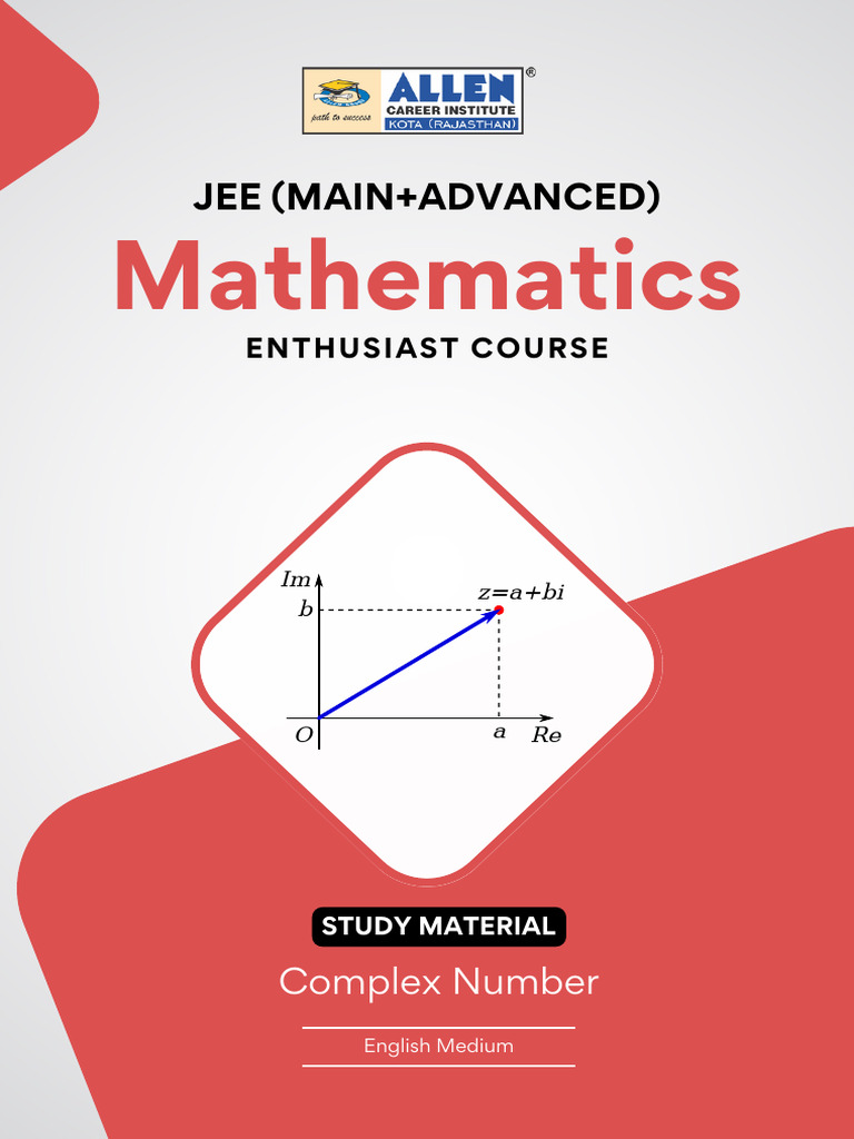JEE Main 2025 Complex Numbers Guide | PDF | Copyright | Copyright ...