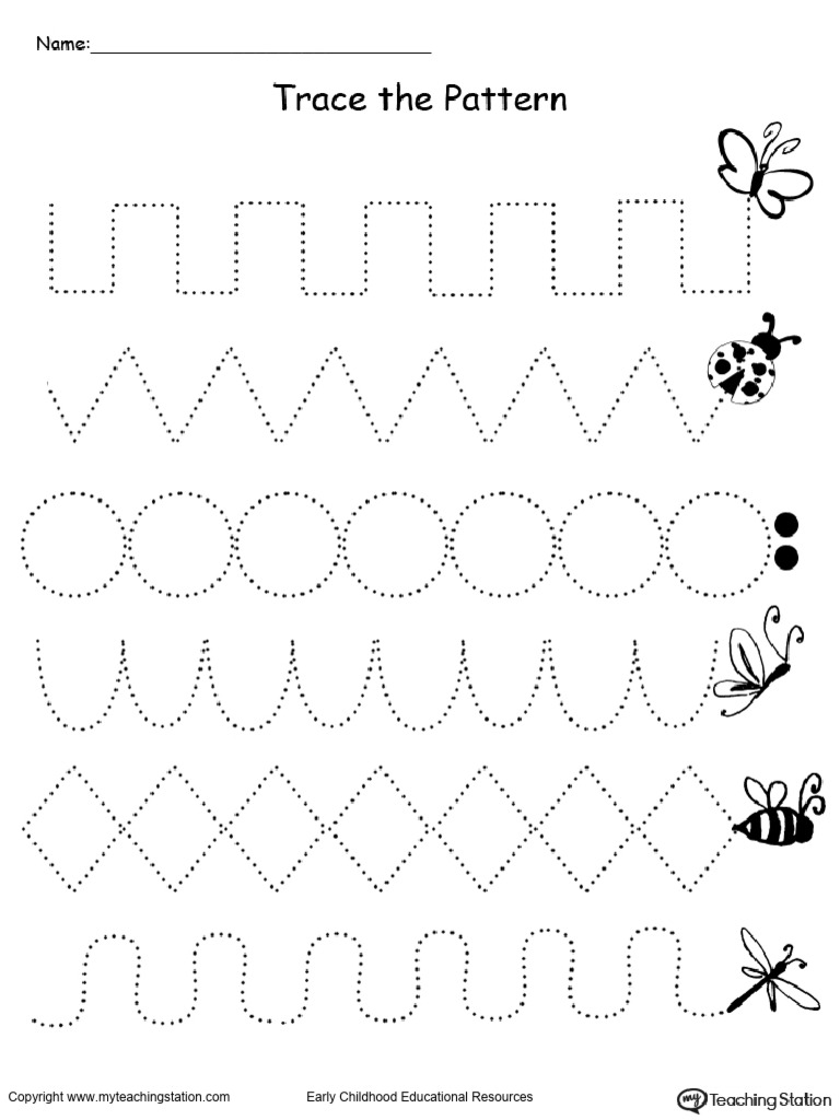 Mts Trace The Pattern | PDF