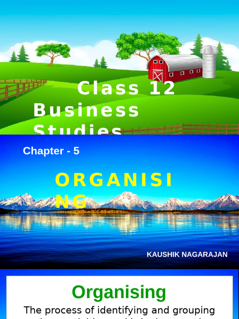 Organizing in Business: Key Steps & Structures | PDF | Division Of ...