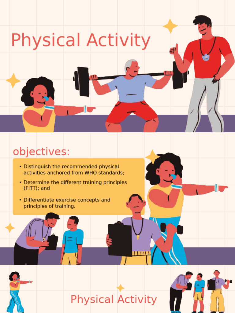 PE1 PPT Module 1 Lesson 3 Recommended Physical Activity Exercise Concepts | PDF | Aerobic ...