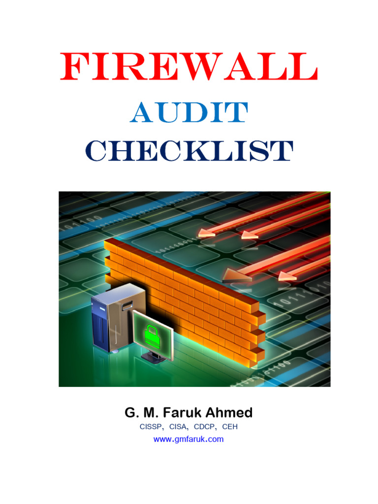 Checklist Audit Firewall | PDF | Firewall (Computing) | Security