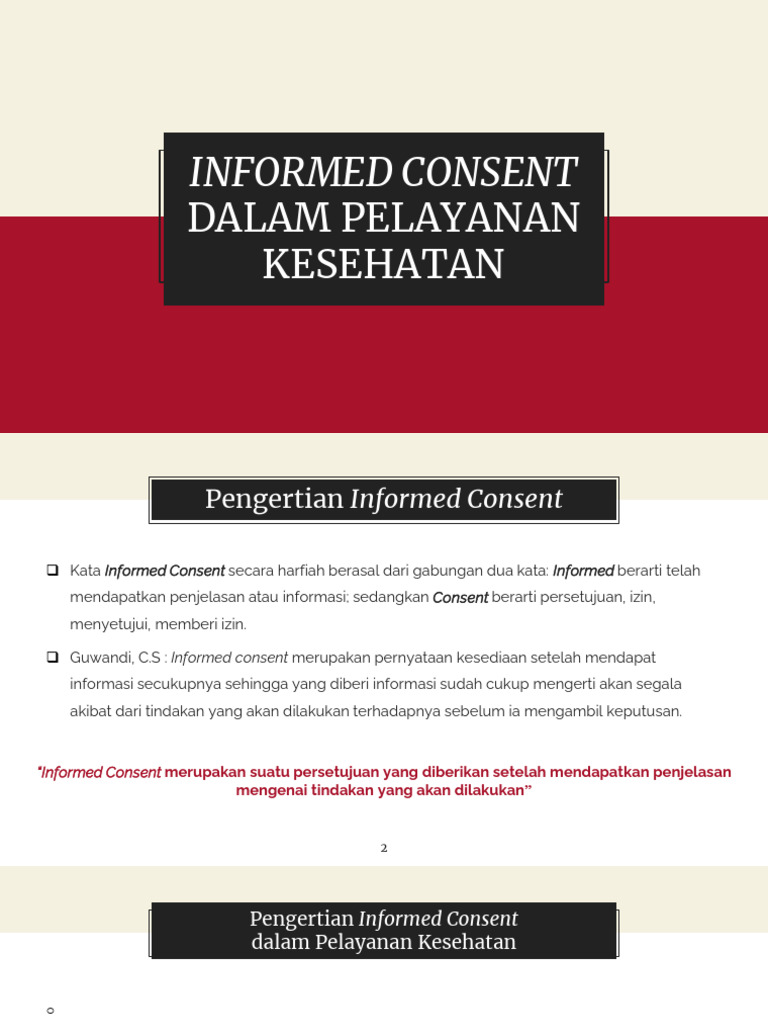 Informed Consent | PDF