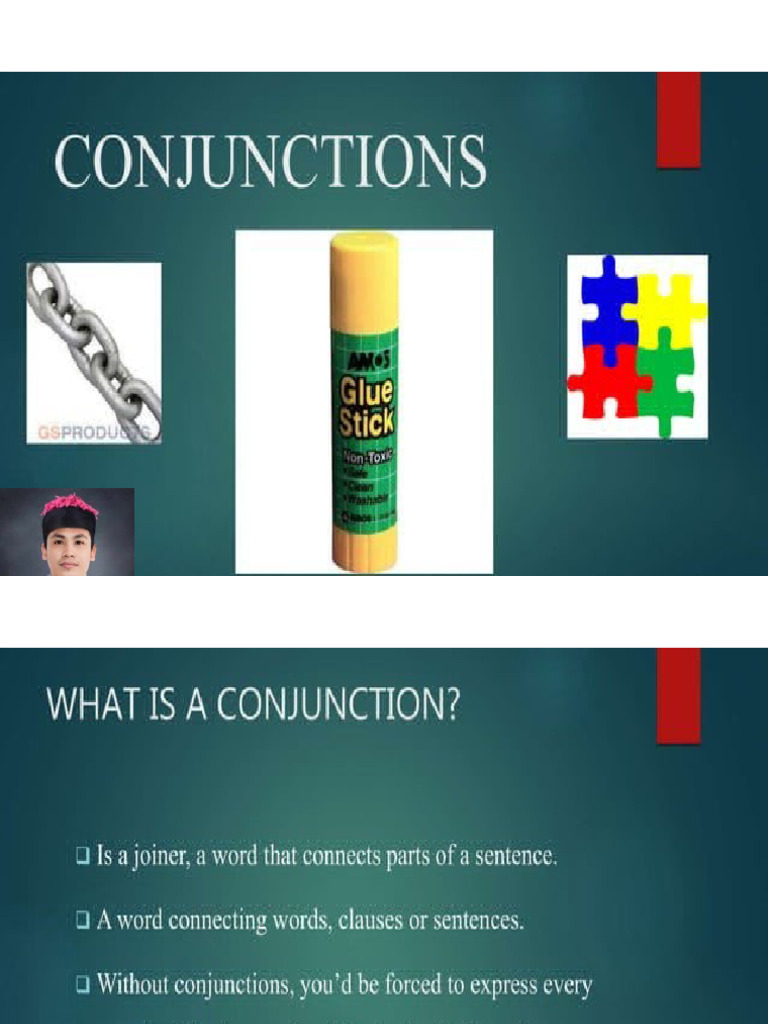 Conjunctions PPT Jett | PDF