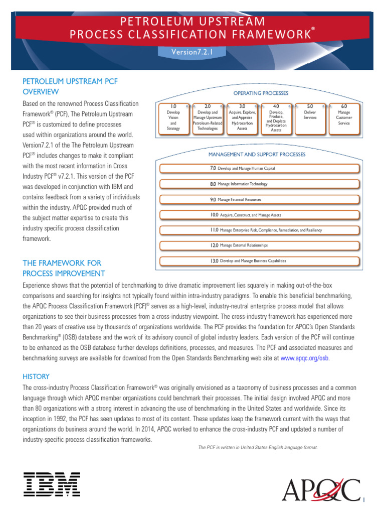 Petroleum Upstream Process Framework | PDF | Strategic Management ...
