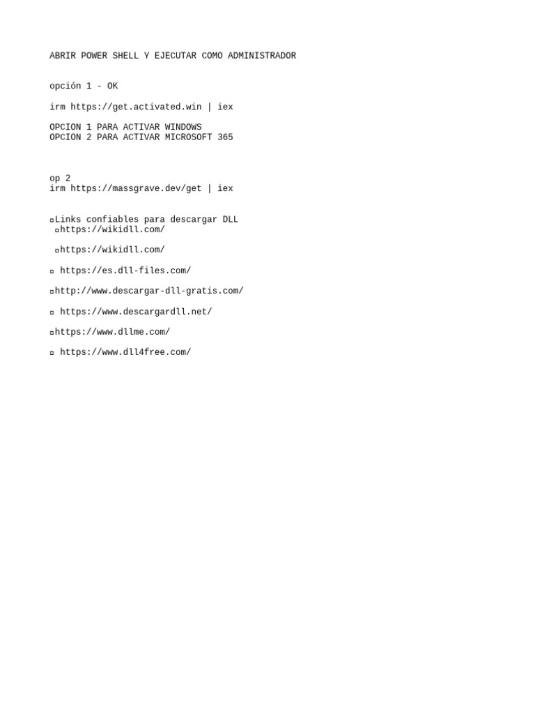 Activar Windows, Office Comando | PDF