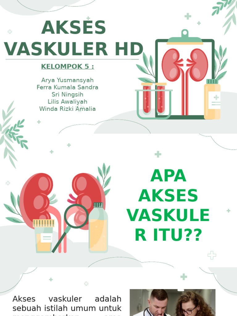 Kelompok 5 - PPT AKSES VASKULER | PDF