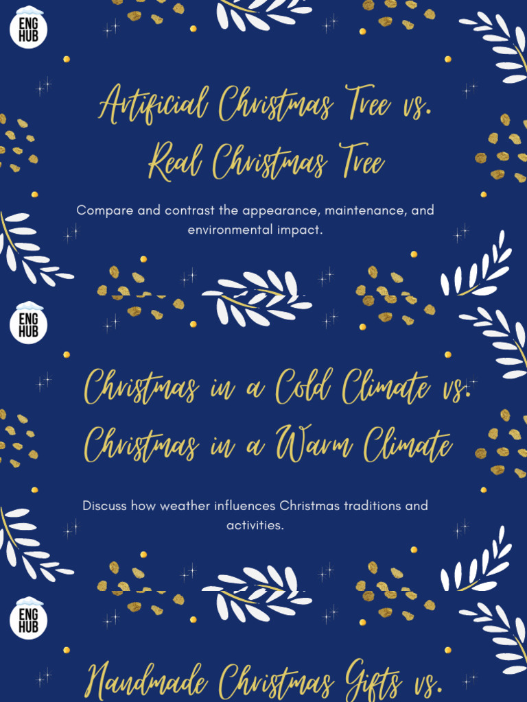 B1-B2 Christmas Compare and Contrast | PDF