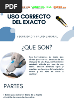 Uso Correcto Del Cutter | PDF