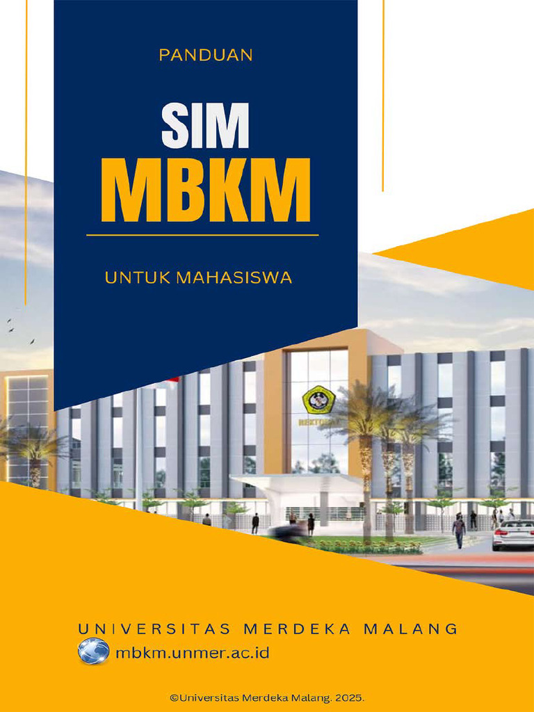 Prosedur Pengajuan SIM MBKM Mahasiswa | PDF