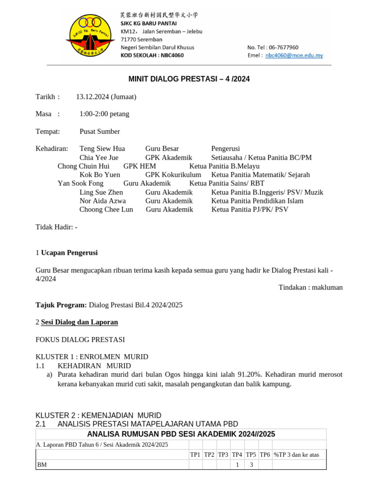 2024 Dialog Prestasi 4 | PDF