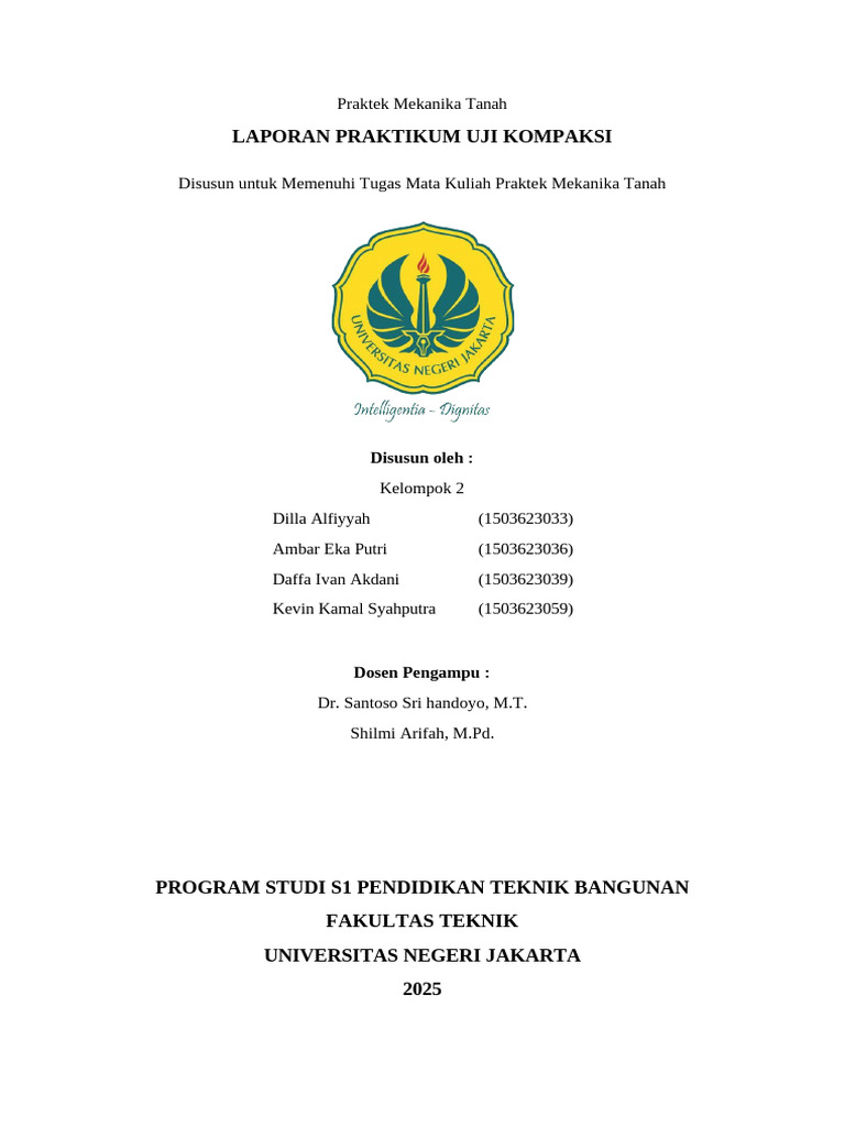 Uji Kompaksi Tanah: Metode Proctor | PDF