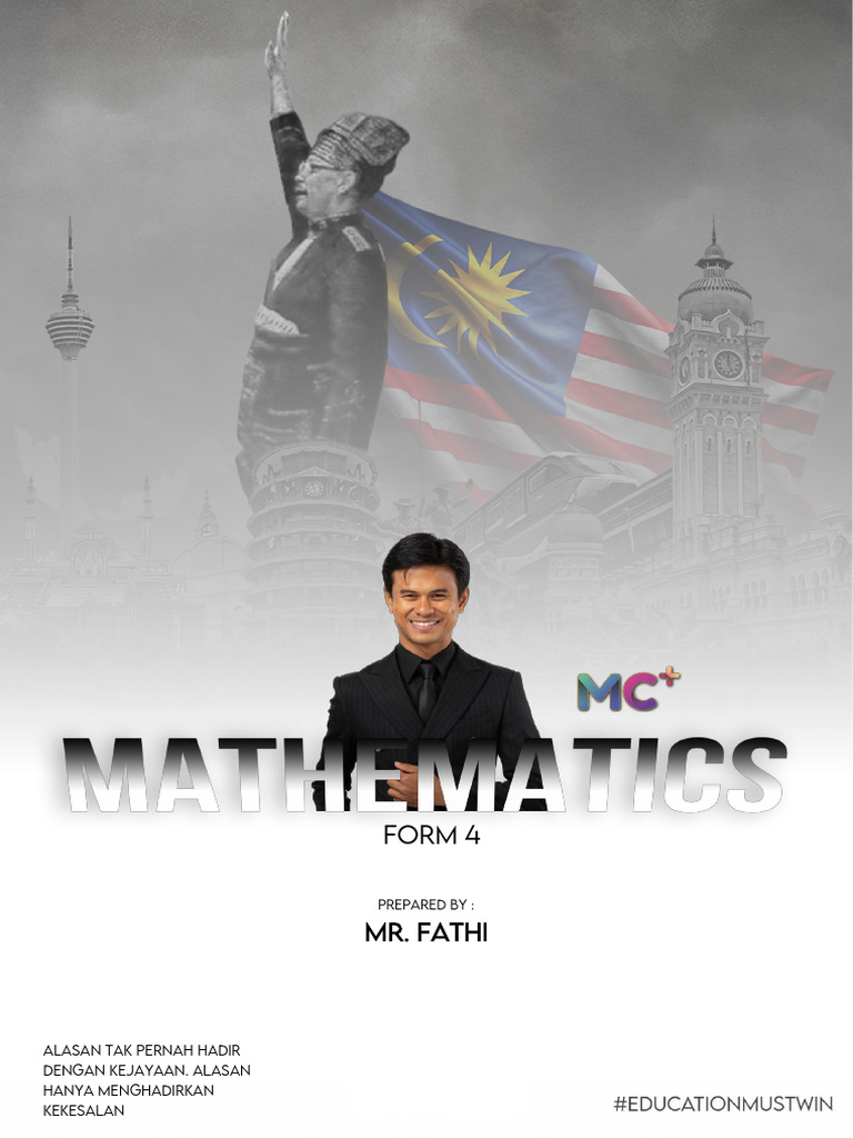 Form 4 Maths MR Fathi 27.08.2025 | PDF