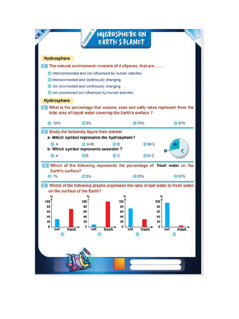 H.W. Chapter 1 Lesson 1 and Part of Lessson 2 Secondary 1 | PDF