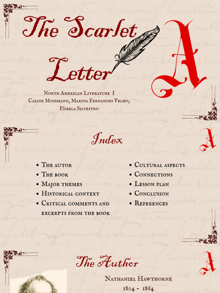 The Scarlet Letter | PDF | The Scarlet Letter | Nathaniel Hawthorne