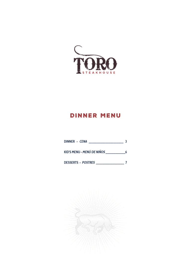 Menú de Cena Gourmet y Postres | PDF | Salsa | Alimentos