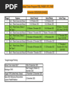 ElearningUT - Jadwal Tuton | PDF