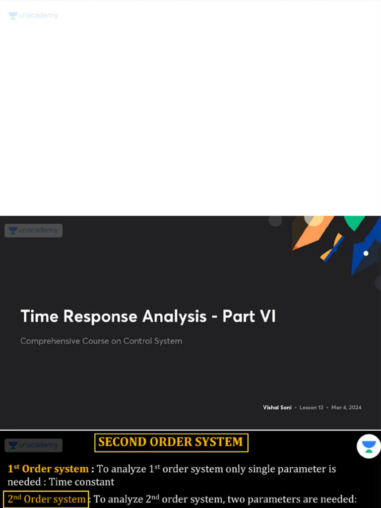 LEC10 Time Response Analysis Part VI With Anno | PDF