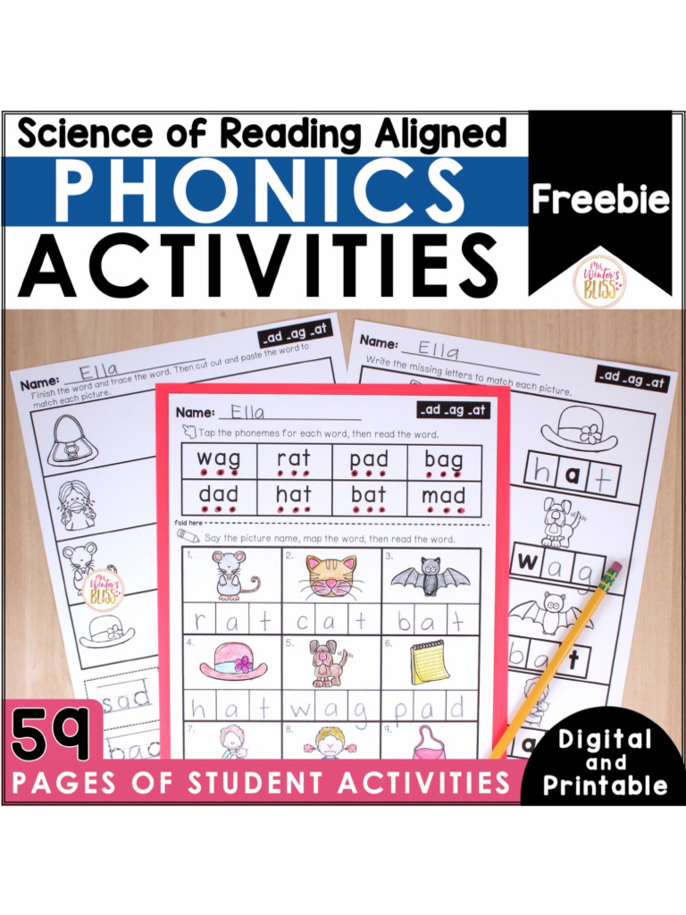 Yearlong Phonics Activities Bundle | PDF
