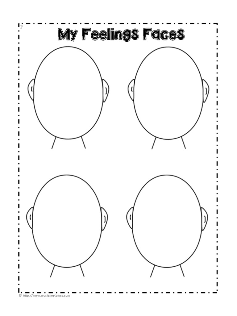 Feeling Words Worksheet J | PDF