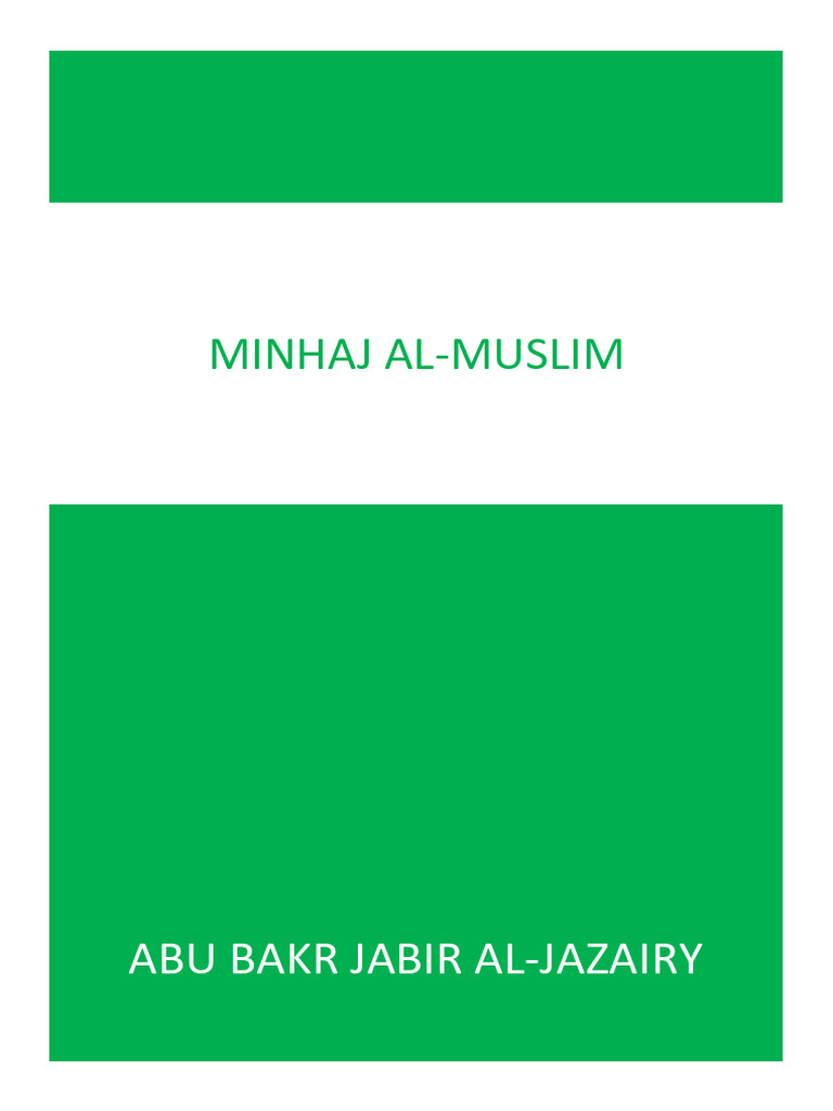 Iman kepada Allah dalam Minhaj al-Muslim | PDF